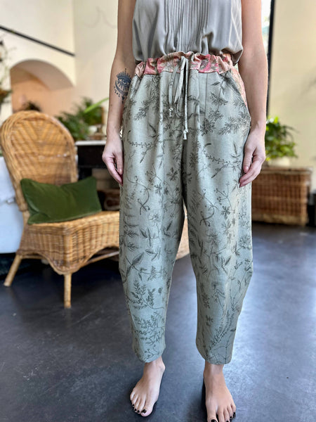 Map of My Heart Printed Boho Artist Pants – Cottonways