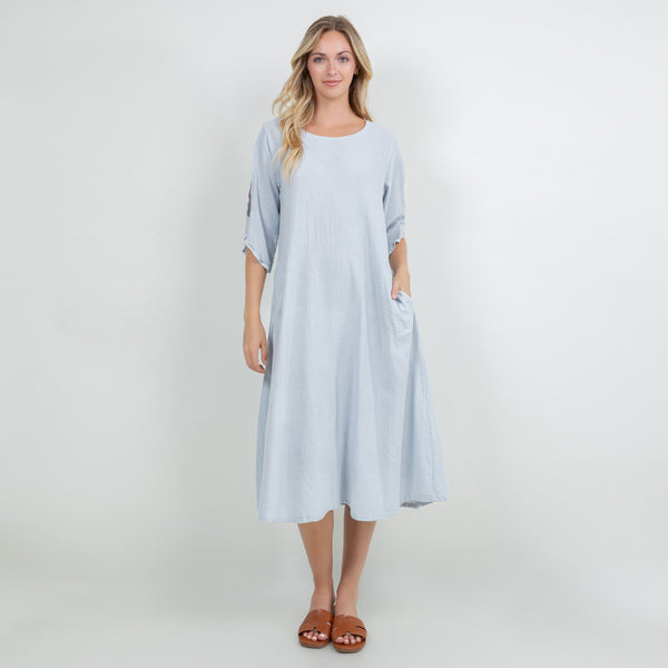Eva Cold Shoulder Sleeve Dress SALE! – Cottonways